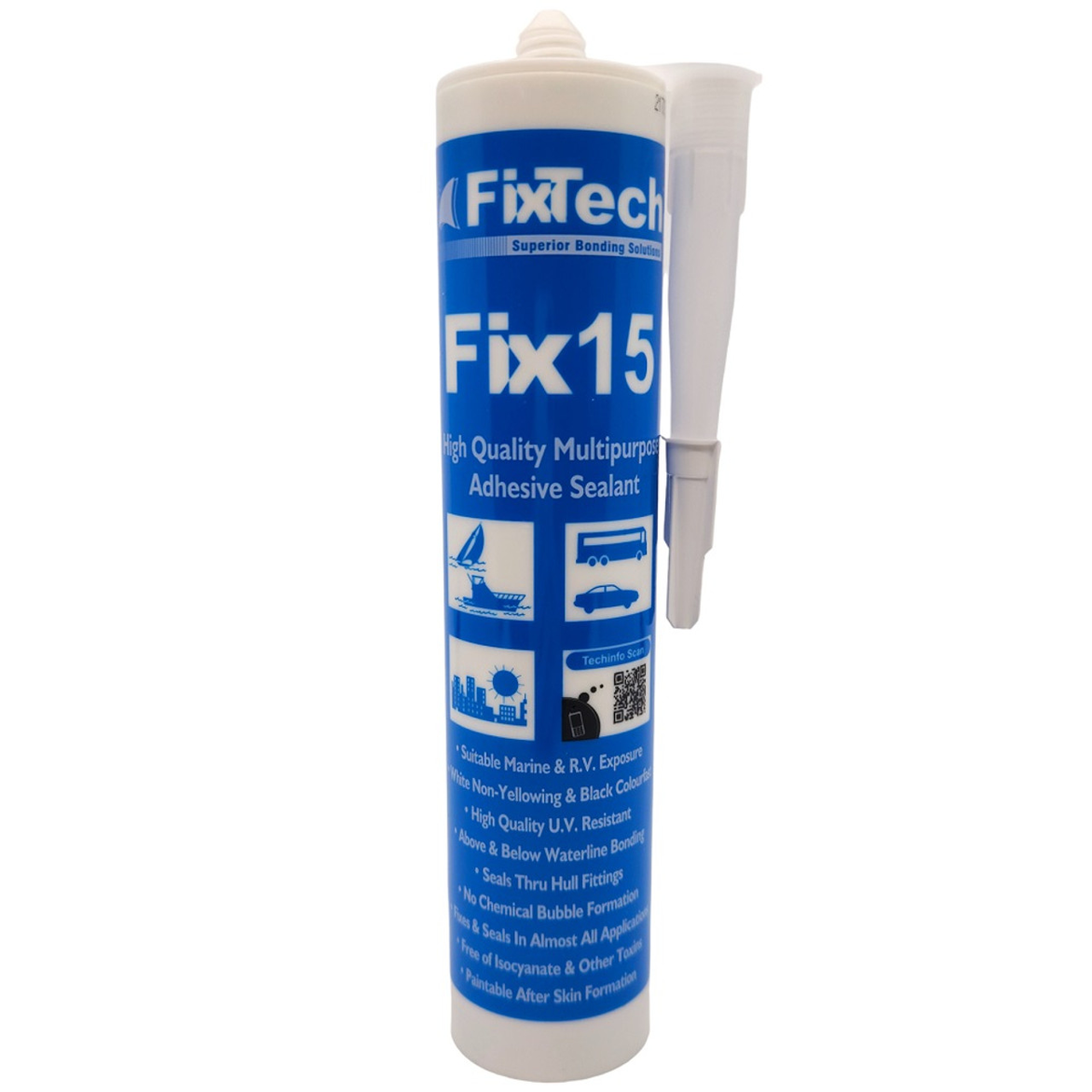 Fix 15 - Fixtech FixSeal MSP15 290ml – Fortified Oceanic Pty Ltd