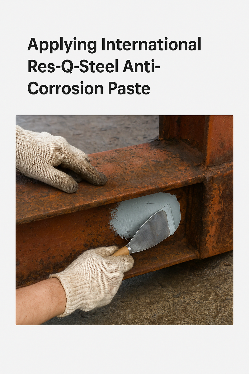 Emergency Steel Repair Made Simple: Res-Q-Steel Anti-Corrosion Paste ...