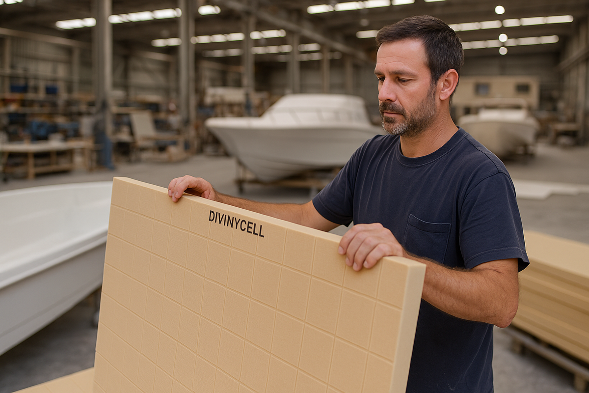 Inside the Boat Factory: The Role of Divinycell Foam Core Sheets in Mo ...